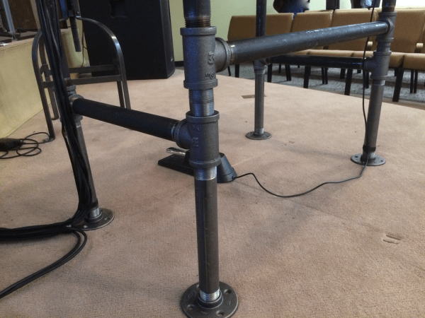 DIY keyboard stand to simplify my rig